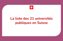 Le classement des 7 meilleures universités en Suisse en 2024